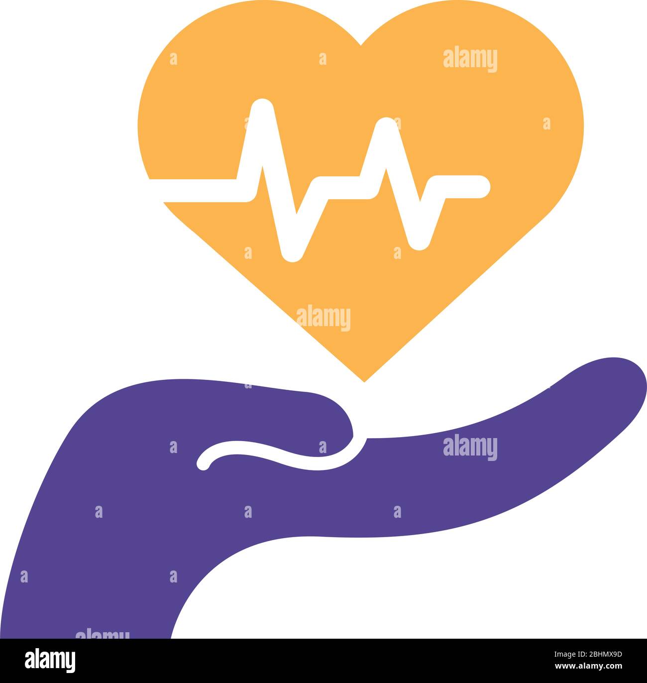 Hand lifting heart cardio hi-res stock photography and images - Alamy