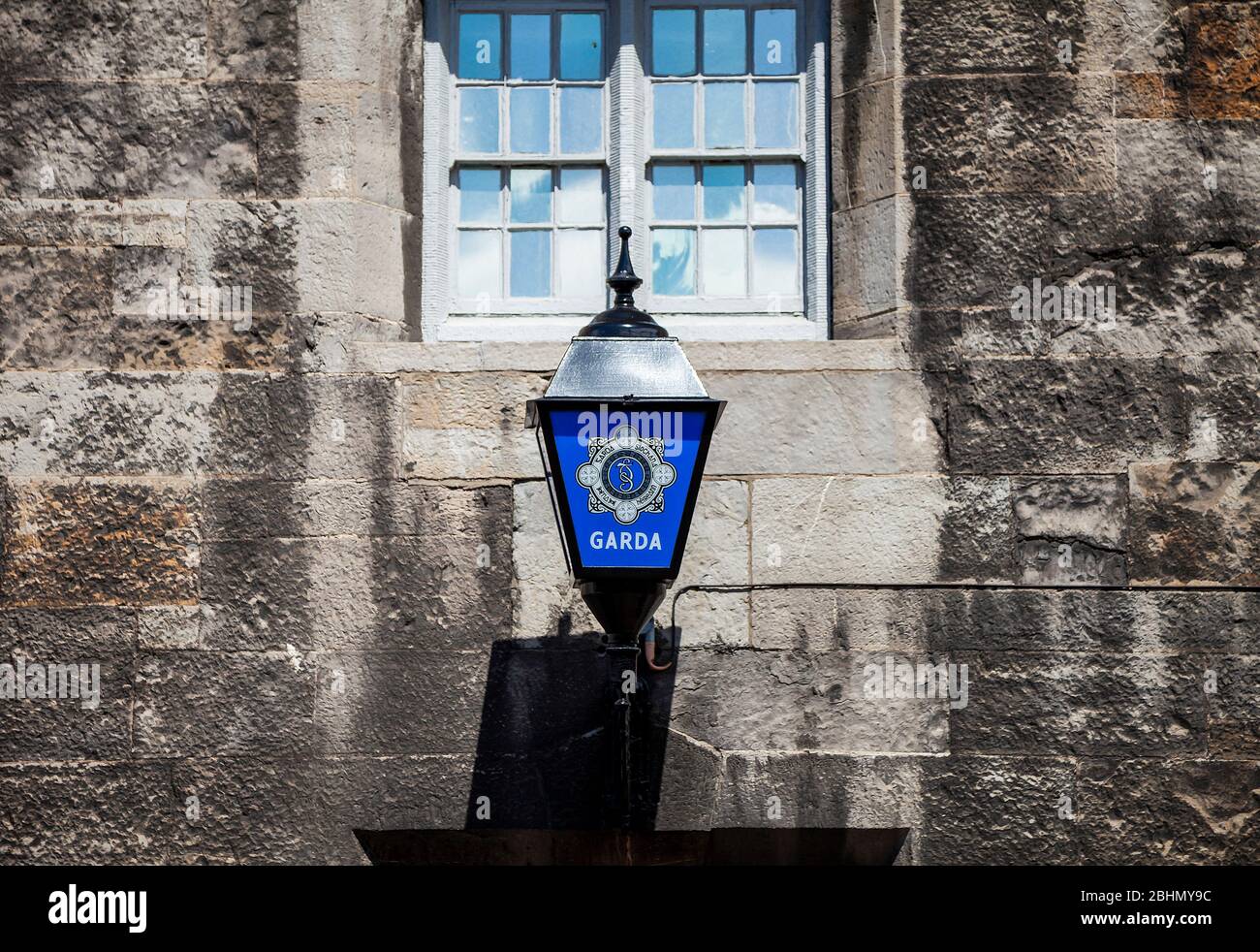 Garda/ Police light, Dublin Stock Photo - Alamy
