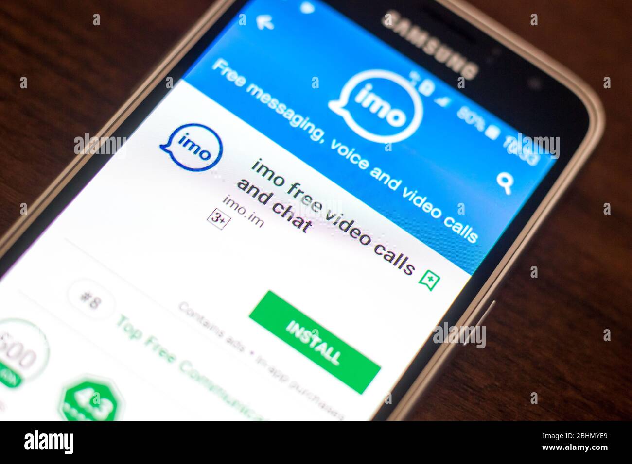 Imo video hi-res stock photography and images - Alamy