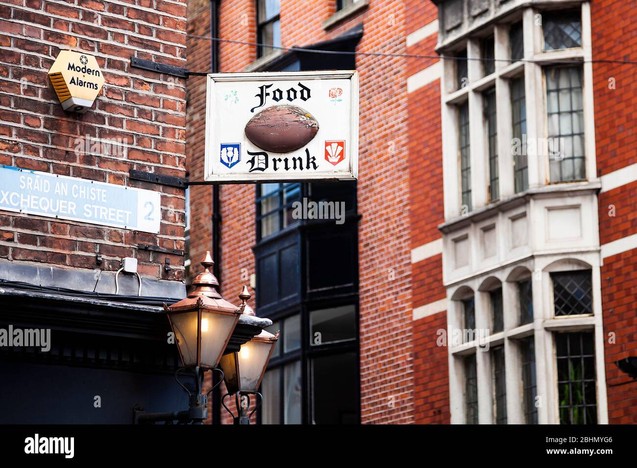 Shop signage, Dublin Stock Photo - Alamy