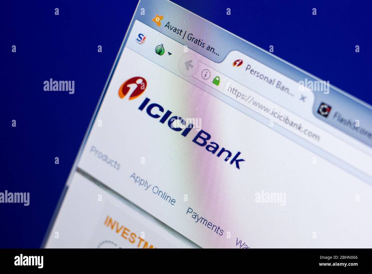 Icici bank logo hi-res stock photography and images - Alamy