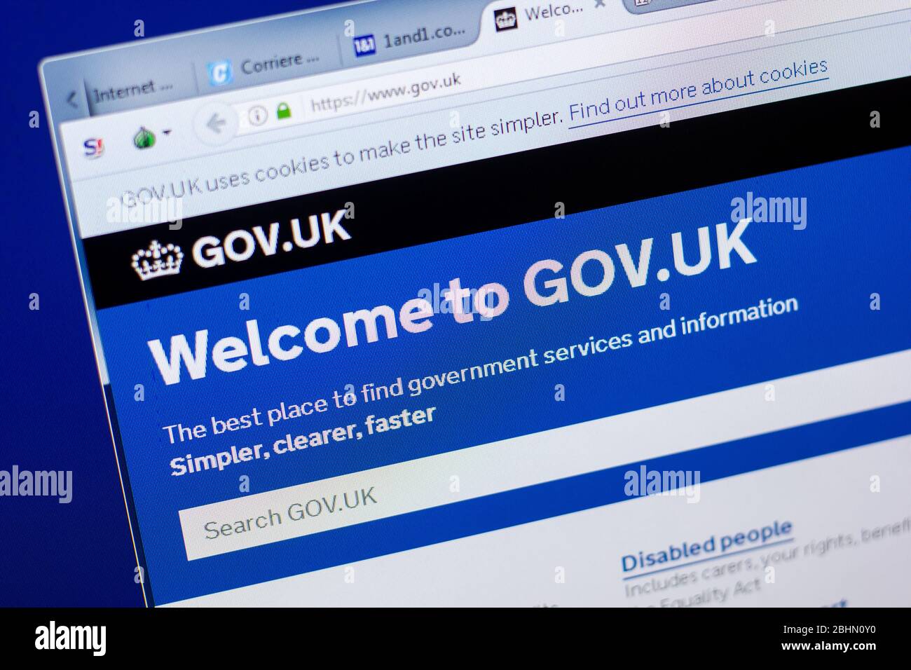 Gov uk logo hi-res stock photography and images - Alamy