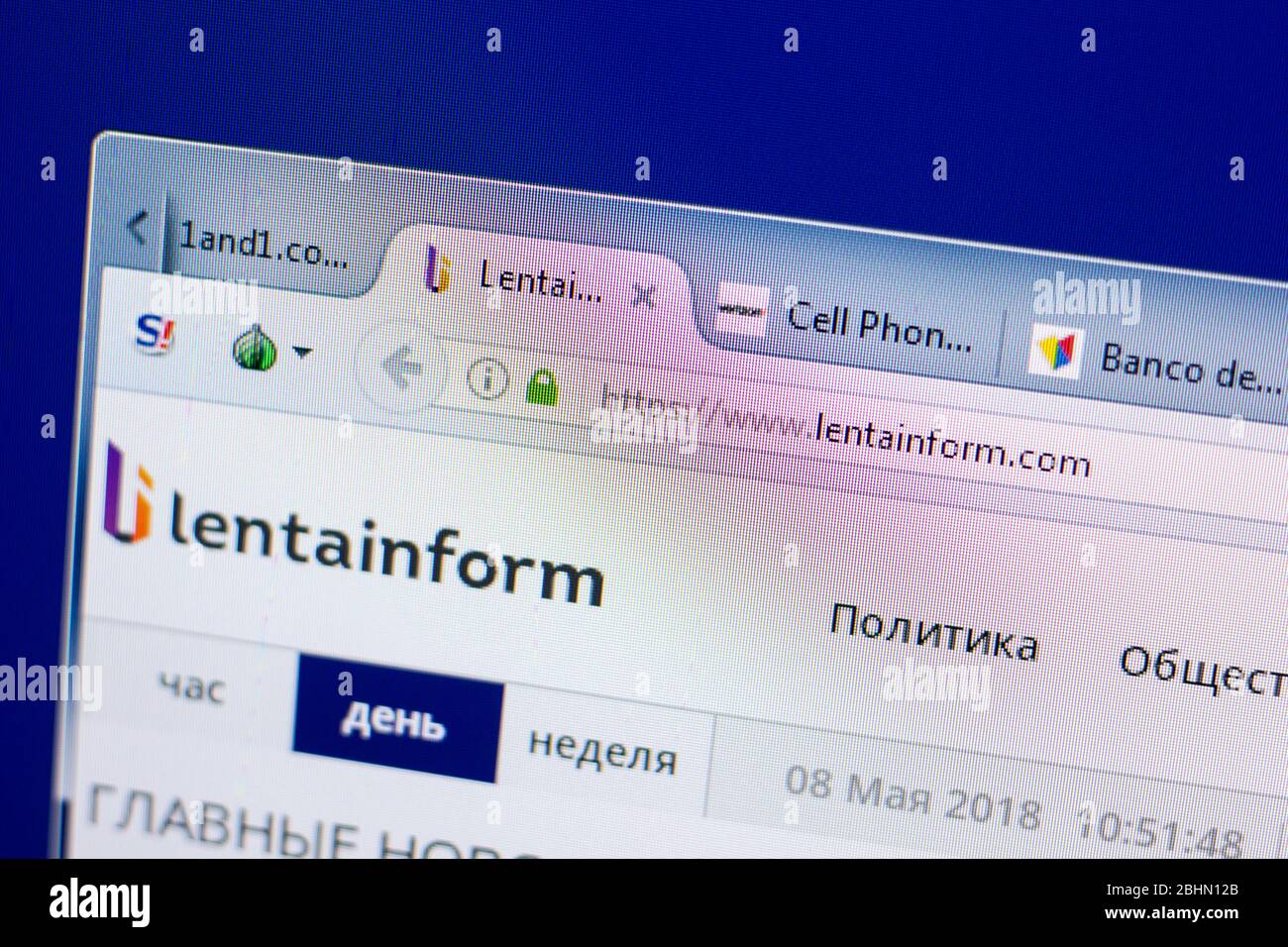 Lenta russia hi-res stock photography and images - Alamy