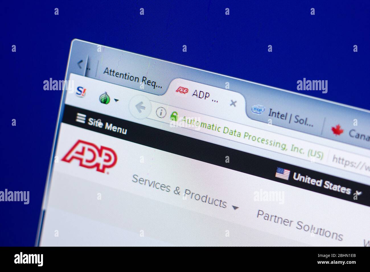Adp logo hi-res stock photography and images - Alamy