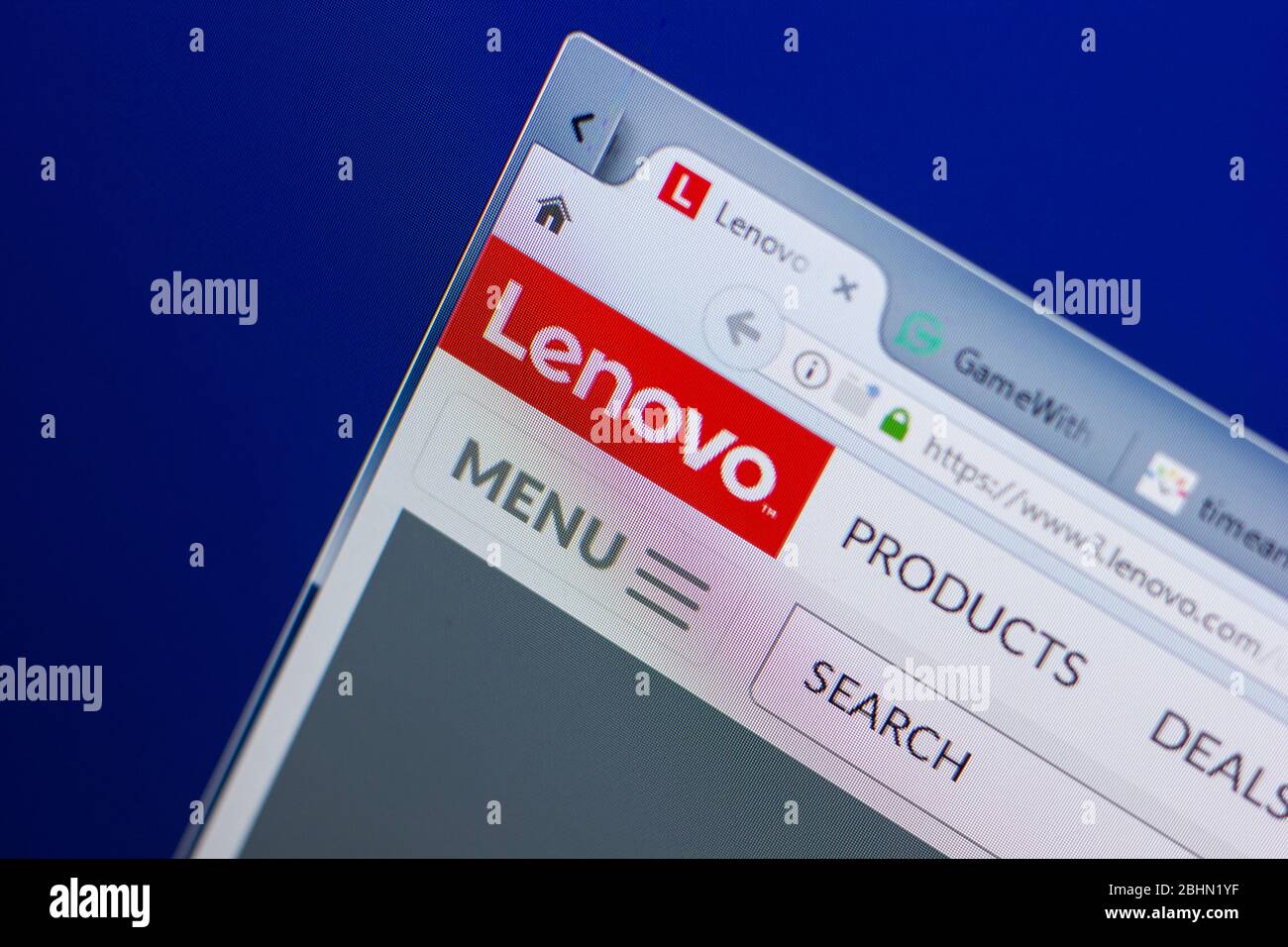 Lenovo logo icon hi-res stock photography and images - Alamy