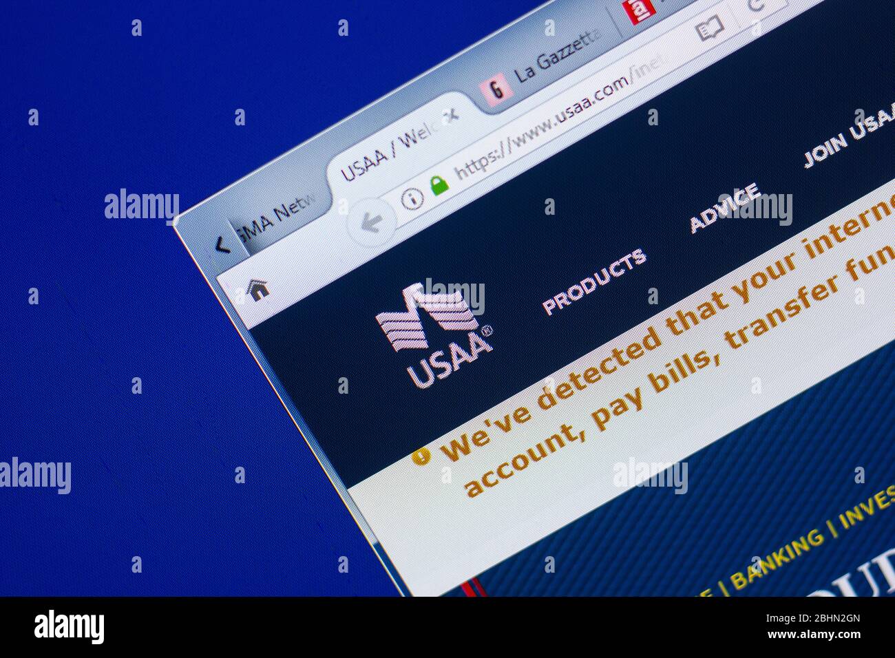 Usaa logo hi-res stock photography and images - Alamy