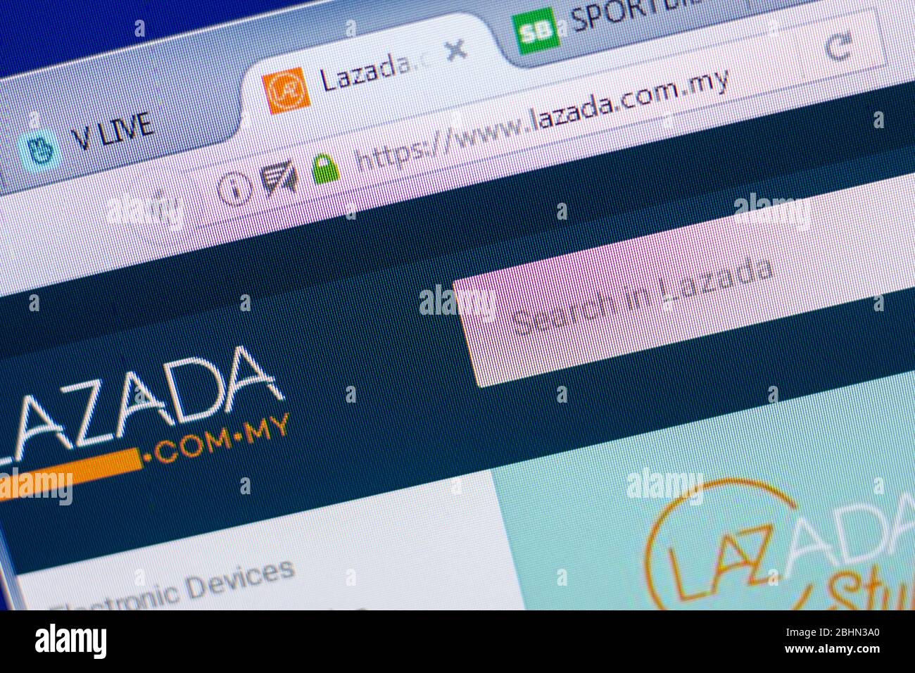 Lazada logo hi-res stock photography and images - Alamy