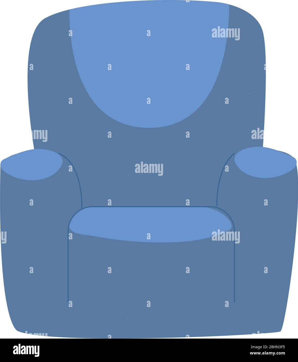 comfortable sofa on white background vector illustration design Stock ...
