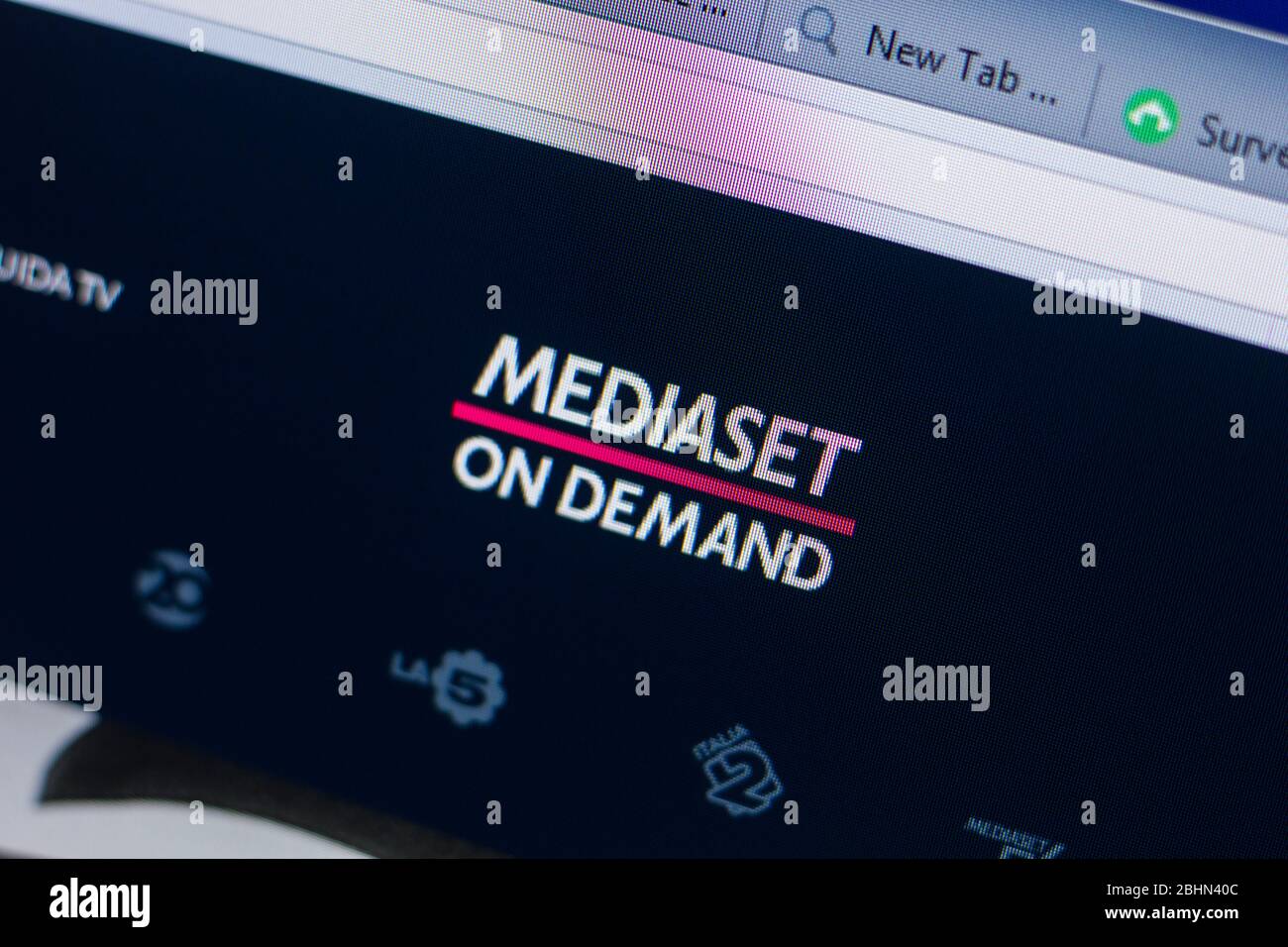 Mediaset logo hi-res stock photography and images - Alamy
