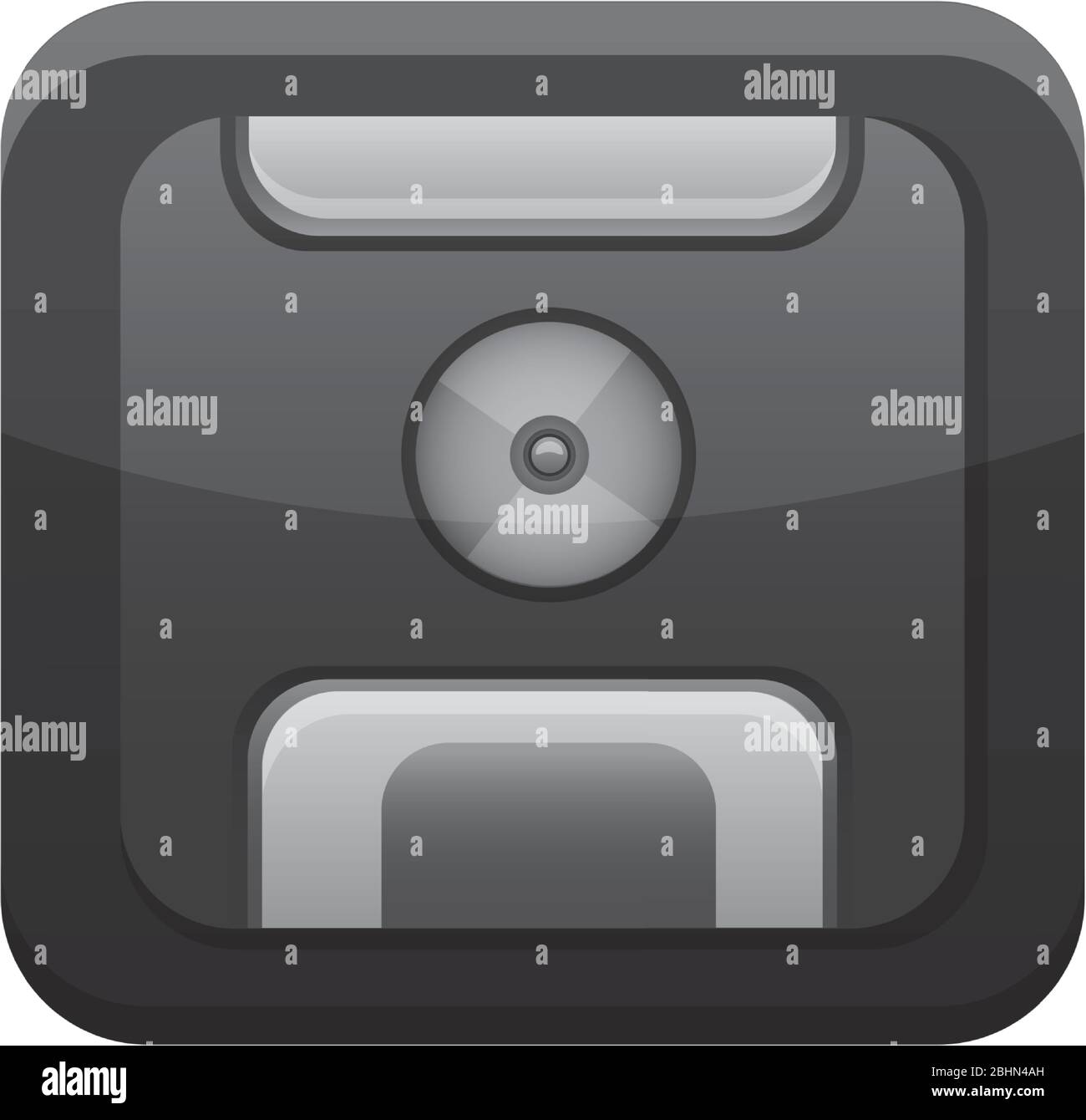 Floppy disk save button Stock Vector Images - Alamy