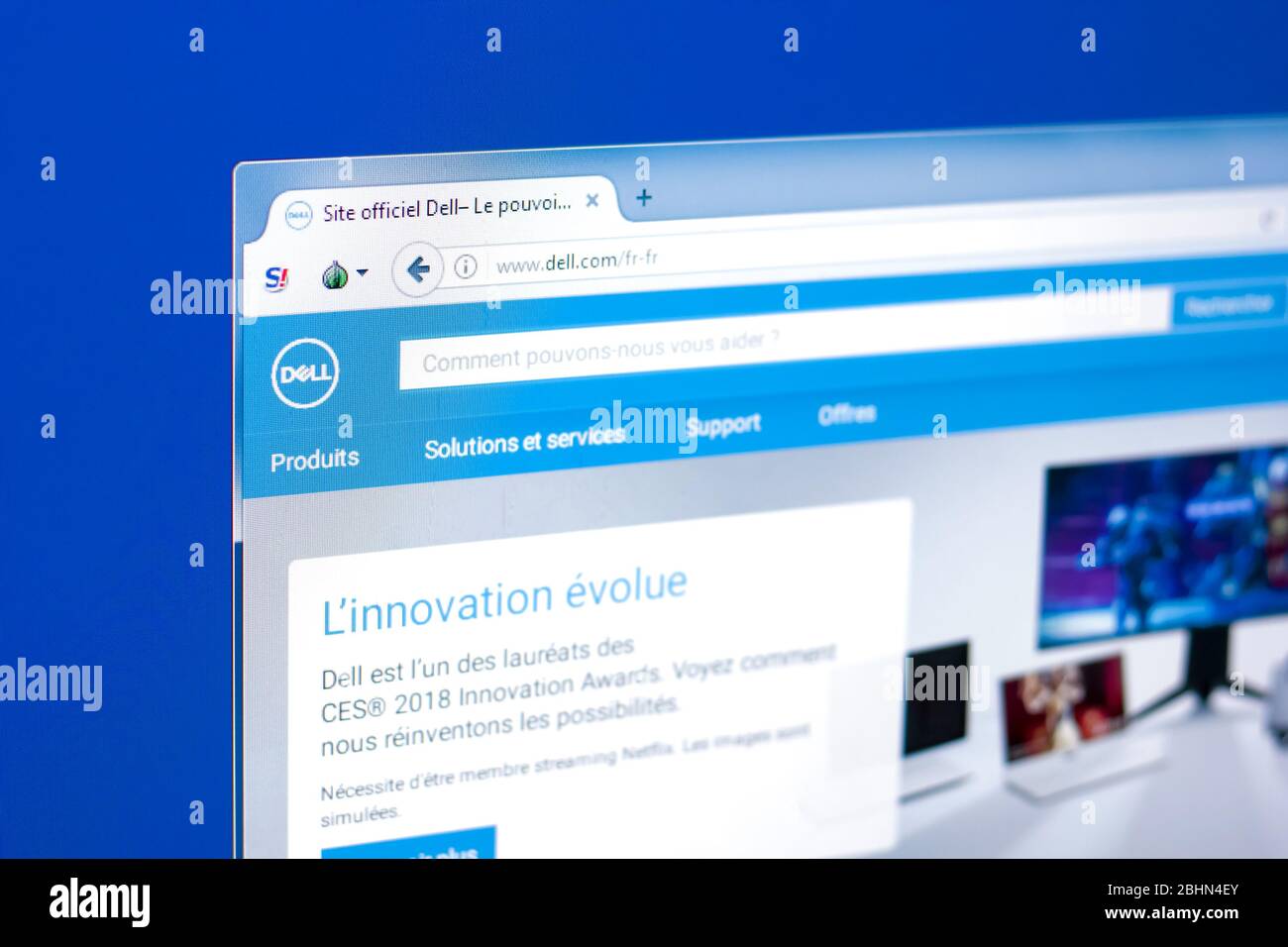 Dell web pc hi-res stock photography and images - Alamy