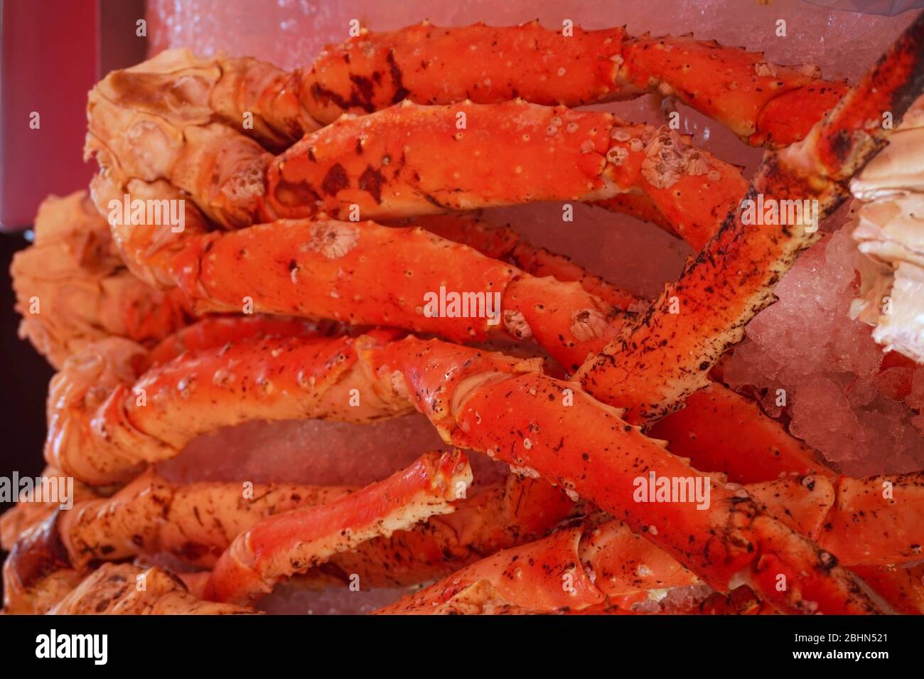 Crab legs, seafood Stock Photo - Alamy