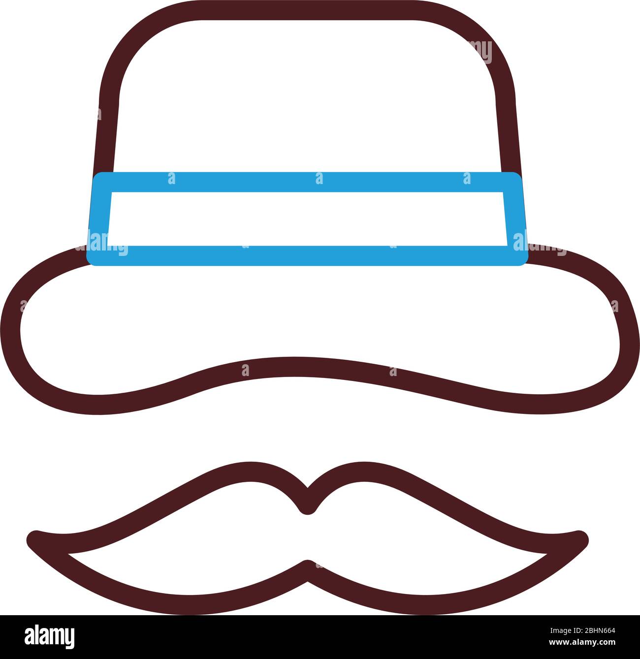 Mr mustache Stock Vector Images - Alamy