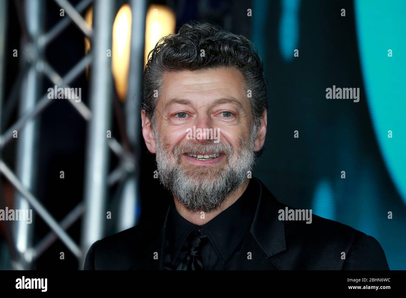 Andy Serkis attends the EE British Academy Film Awards 2020 at Royal ...