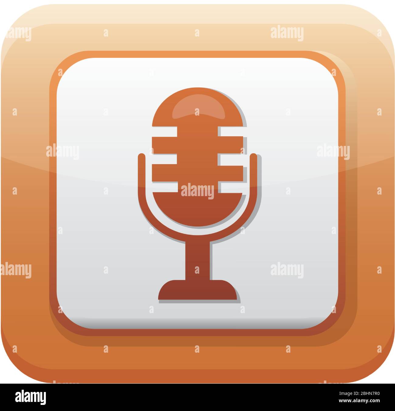 Square mic Stock Vector Images - Alamy