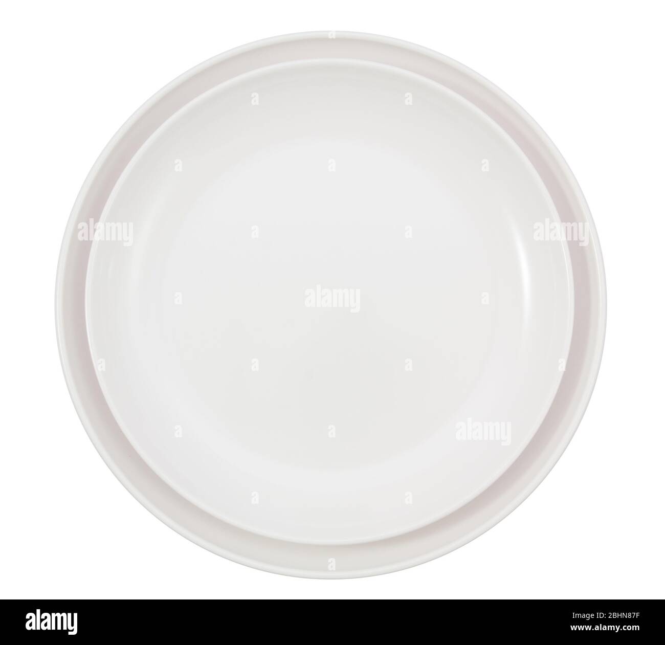 White round plates hi-res stock photography and images - Alamy