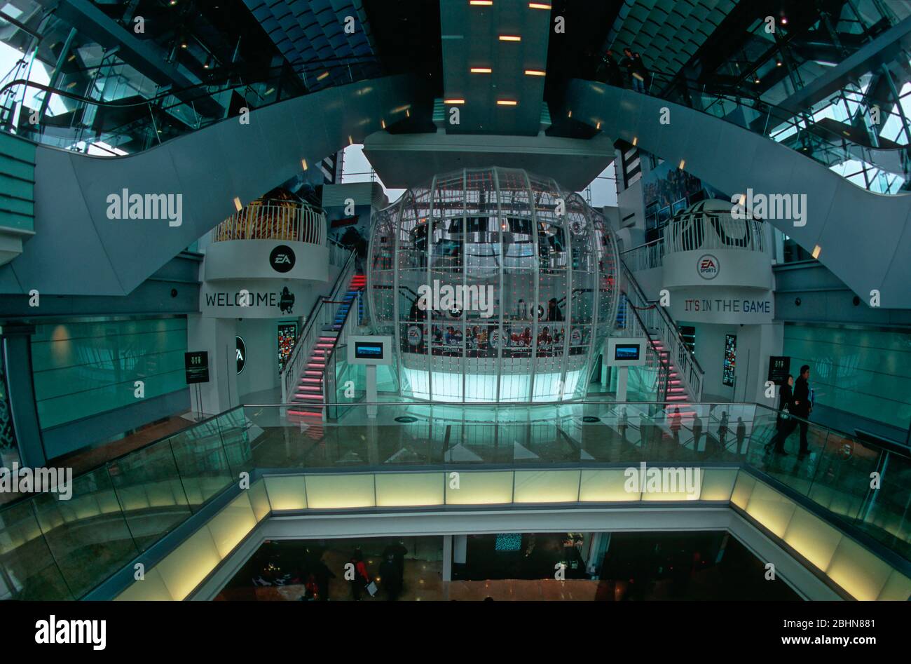 Inside the peak tower of victoria peak hi-res stock photography and ...