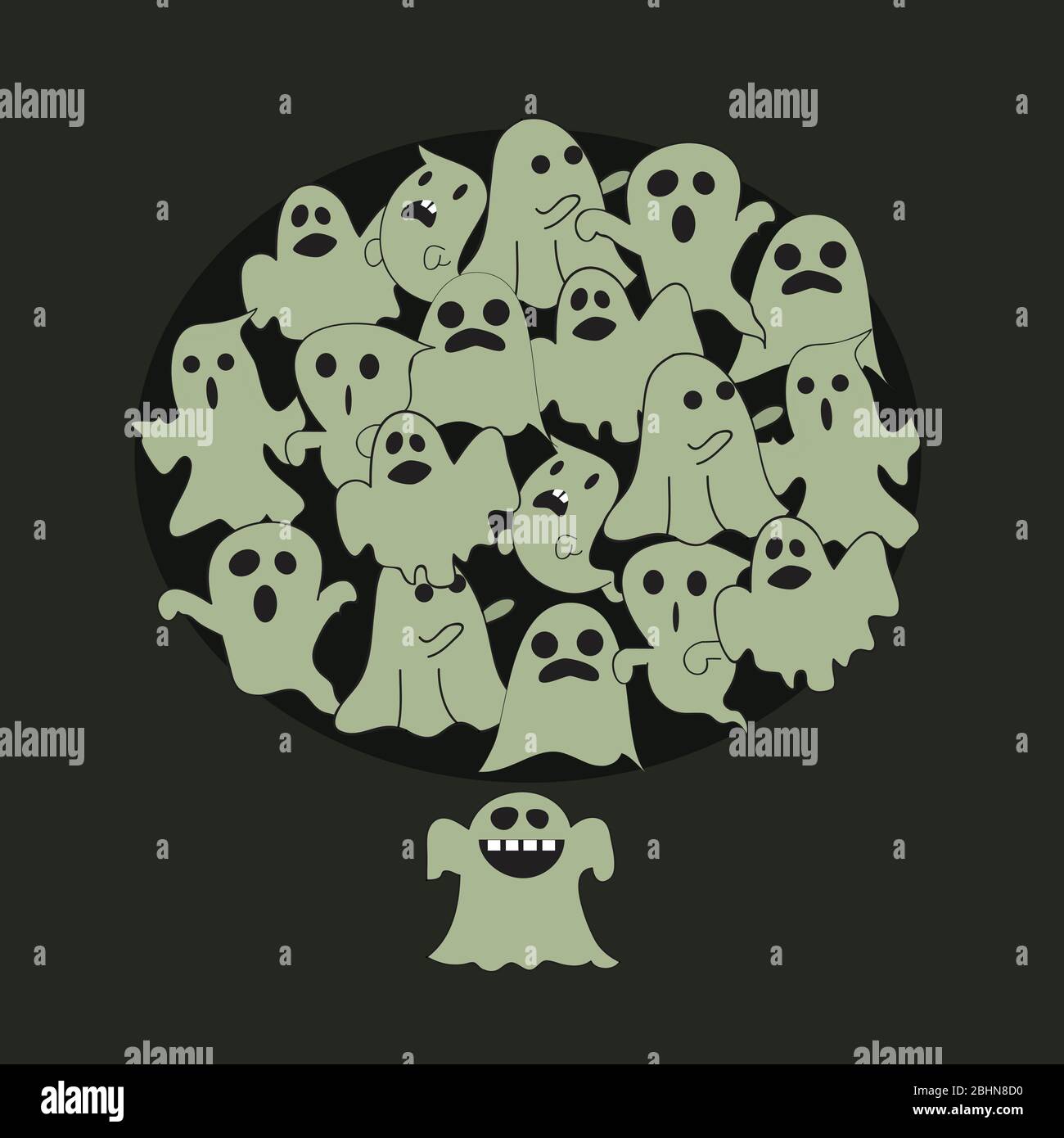 The little ghost Stock Vector Images - Alamy