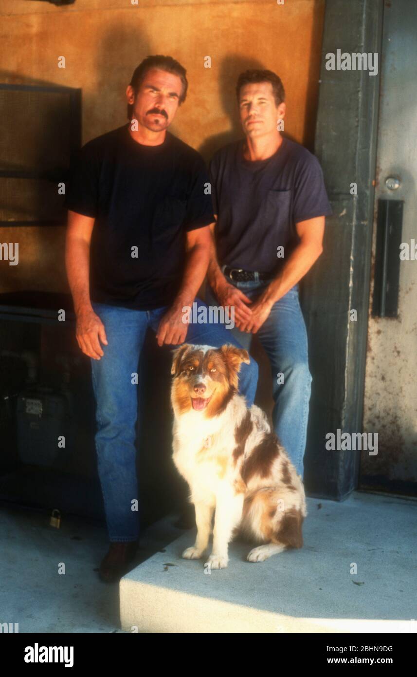 Los Angeles, California, USA 12th September 1995 (Exclusive) (L-R ...