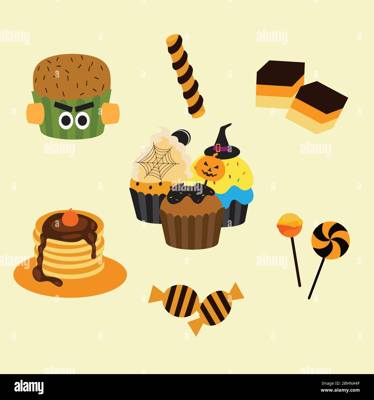Party treats vector vectors hi-res stock photography and images - Alamy