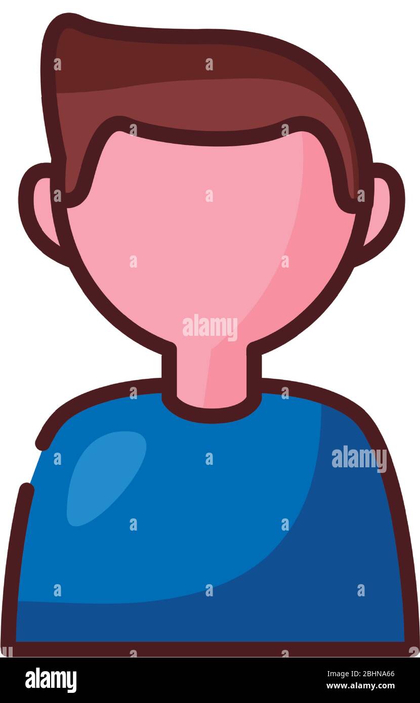 young dad avatar line and fill style icon Stock Vector Image & Art - Alamy