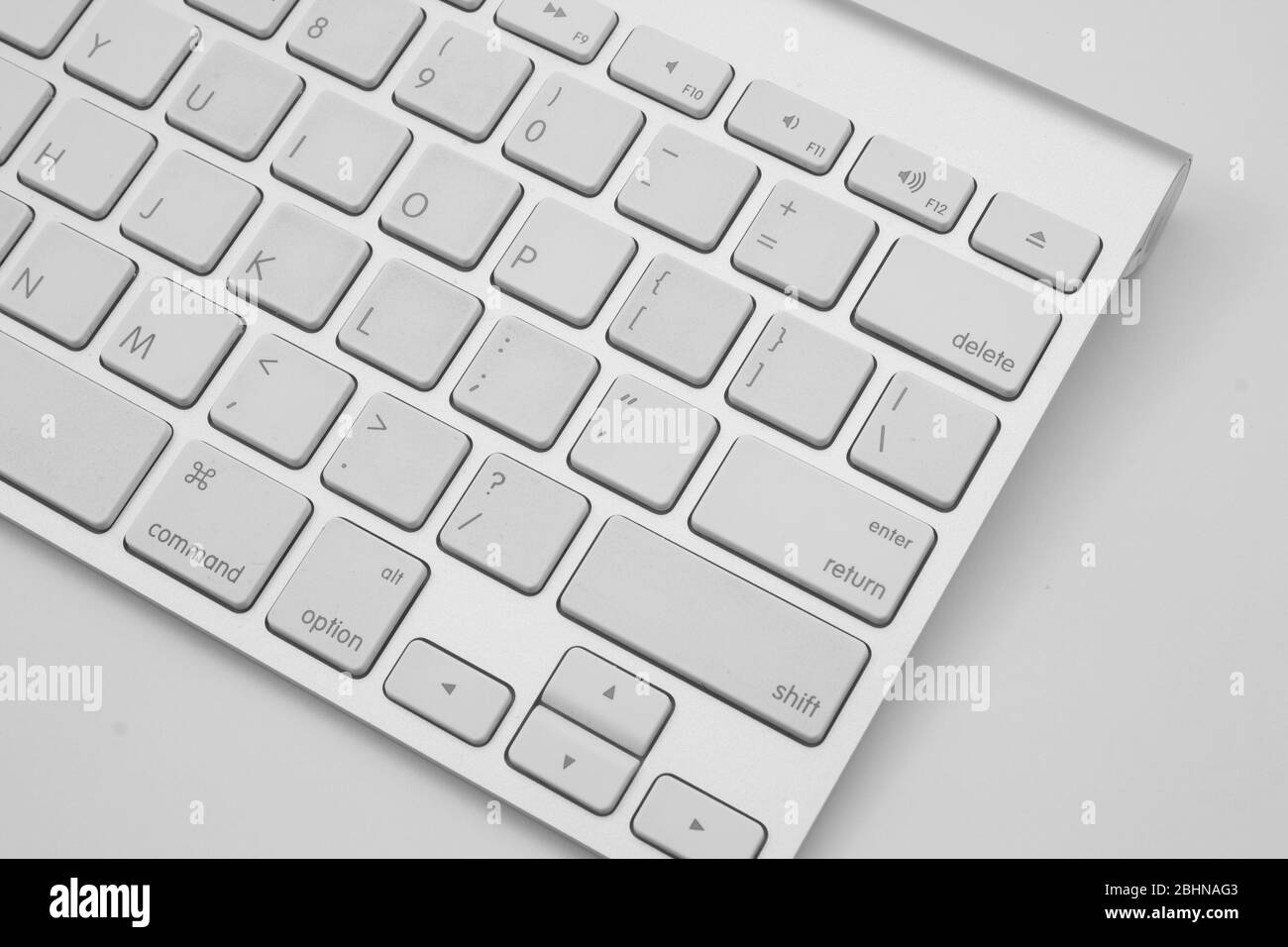 button delete key on keyboard Stock Photo - Alamy