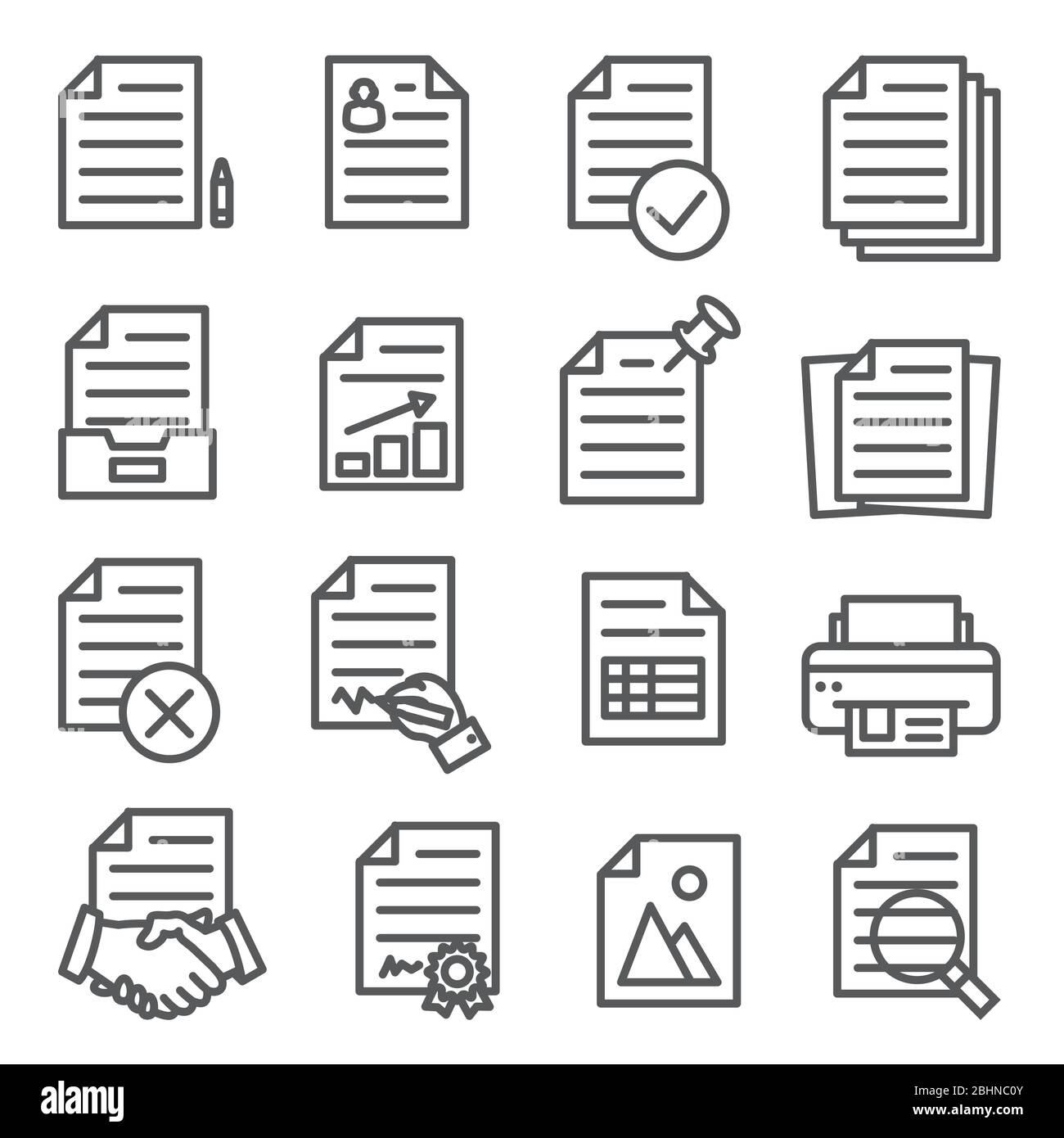 White line upload file document hi-res stock photography and images - Alamy