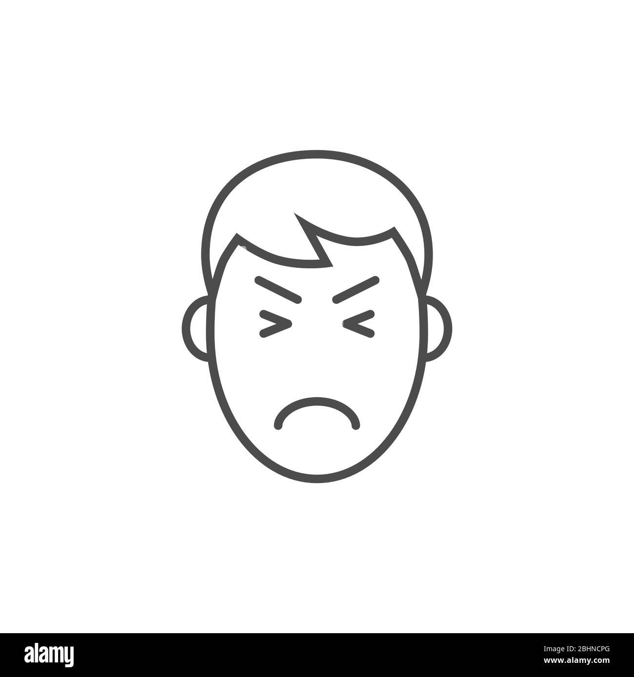 Pain Face Clipart