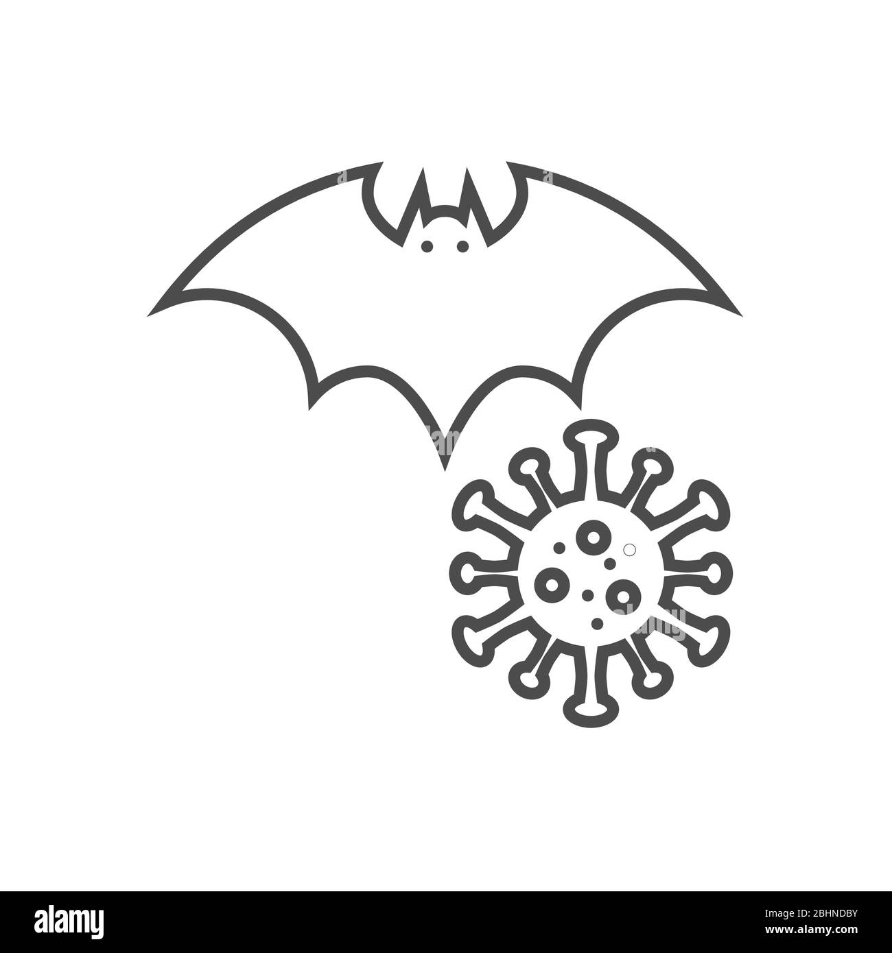 Sick bat Stock Vector Images - Alamy
