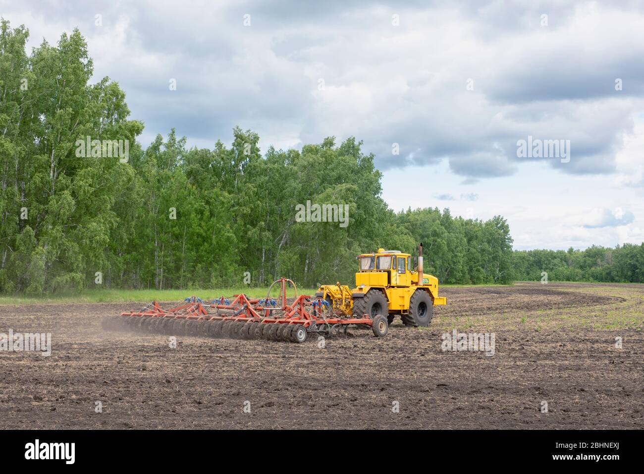 Combine cultivator hi-res stock photography and images - Alamy