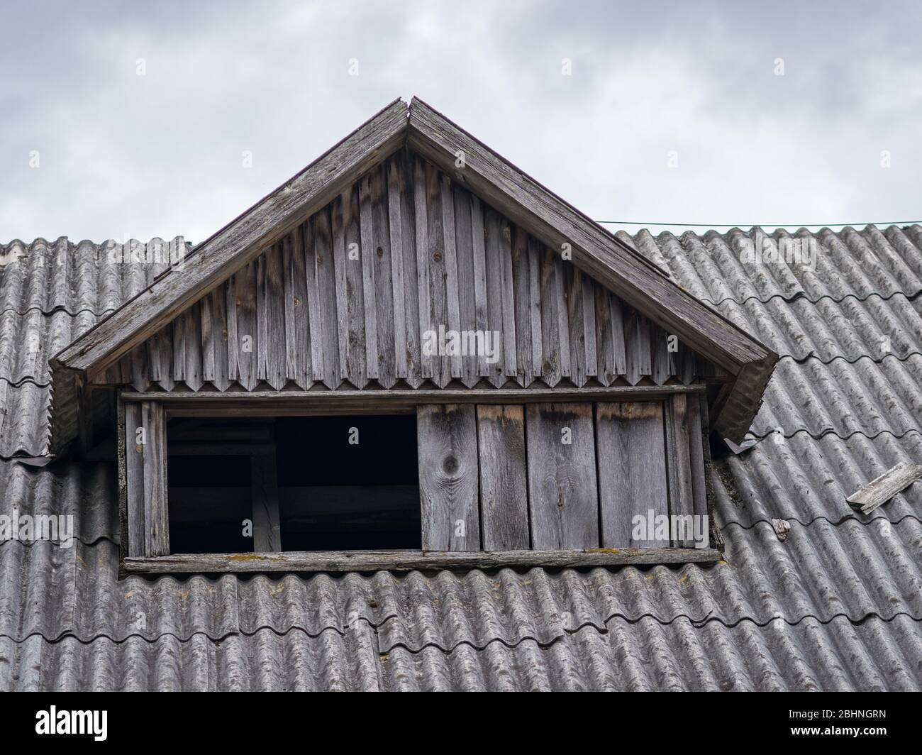 details from abandoned, old Soviet-era farms, early spring Stock Photo ...