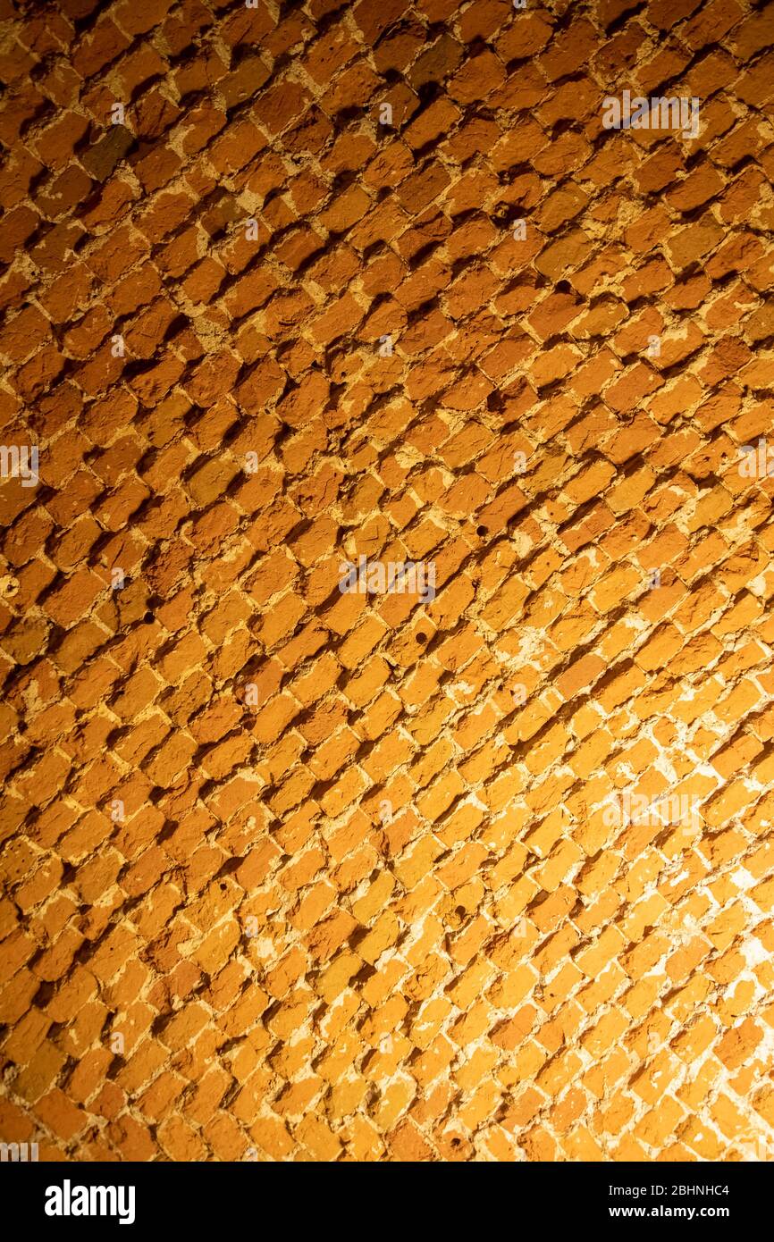 Red brick ceiling brick pattern hi-res stock photography and images - Alamy