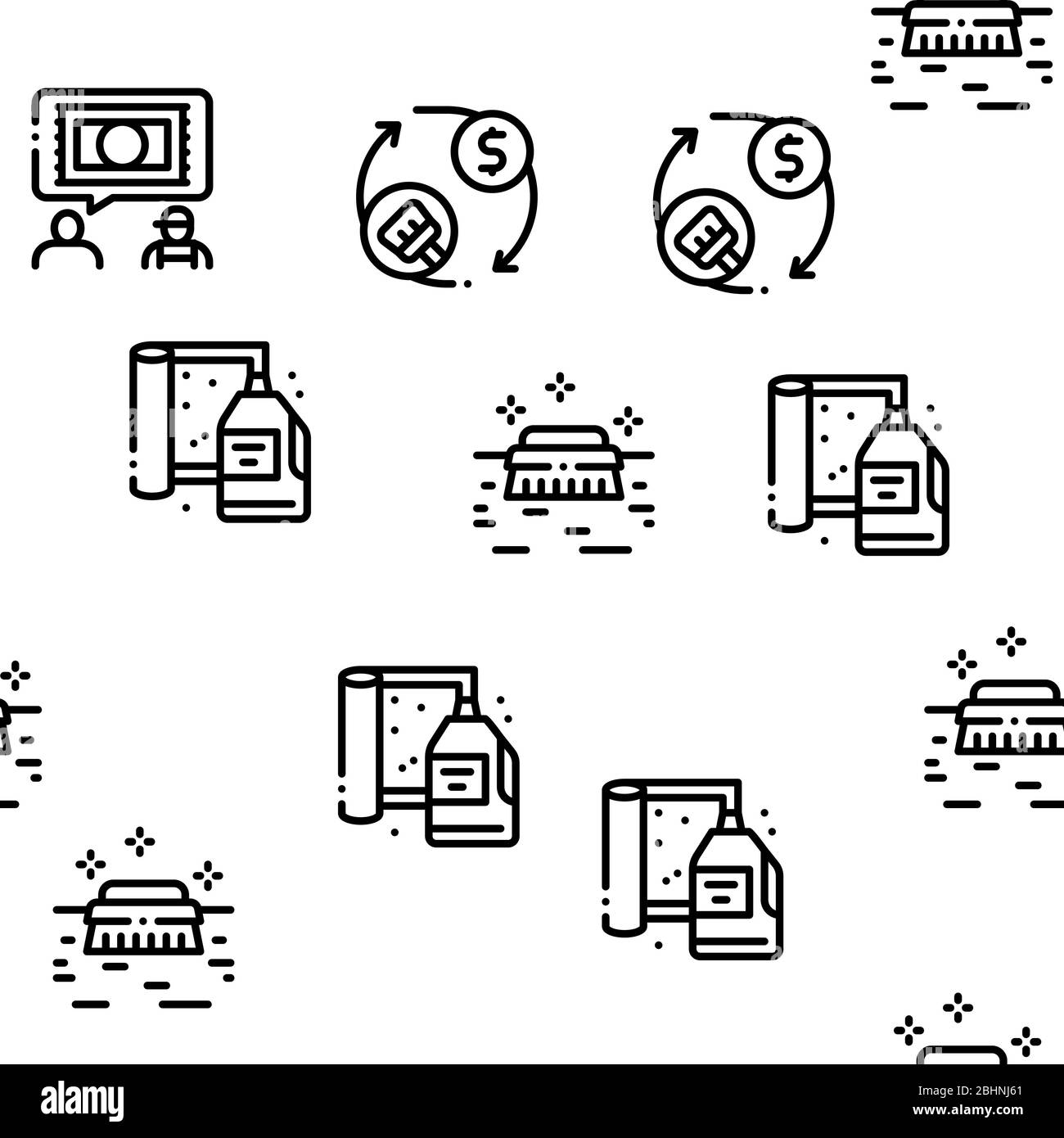 Cleaning broom texture background Cut Out Stock Images & Pictures - Alamy