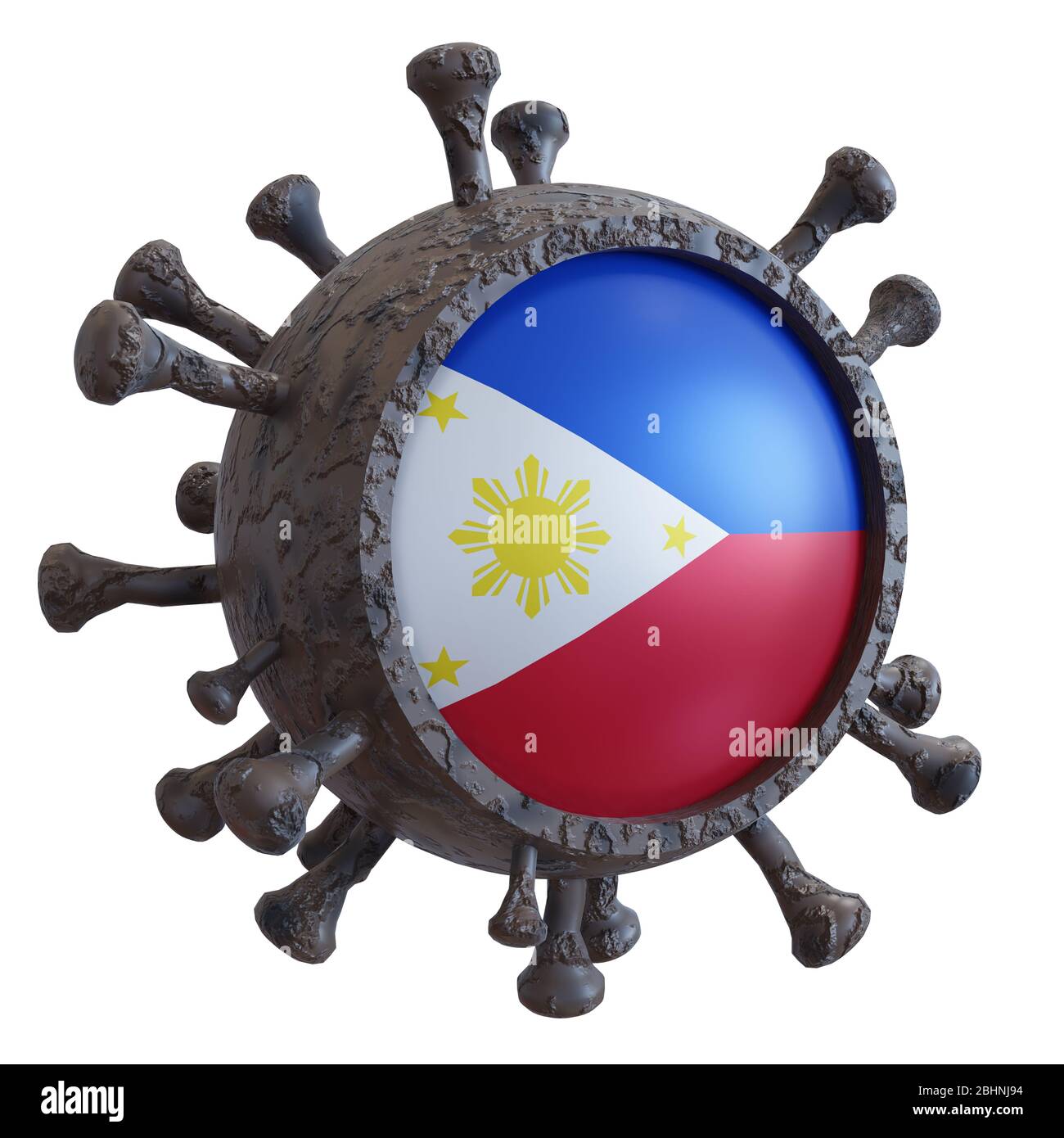 Philippine Flag Tribal Design