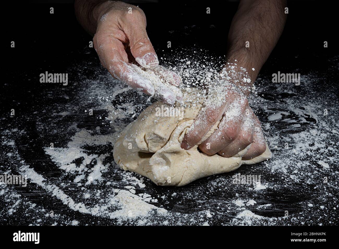 Scattered flour hi-res stock photography and images - Alamy