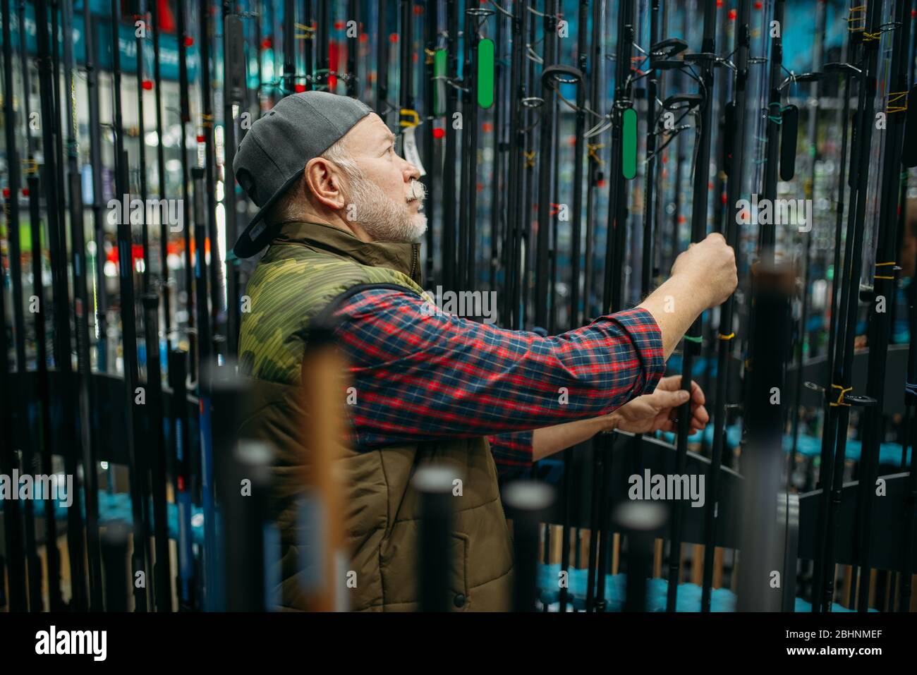 Angler with rod hi-res stock photography and images - Alamy