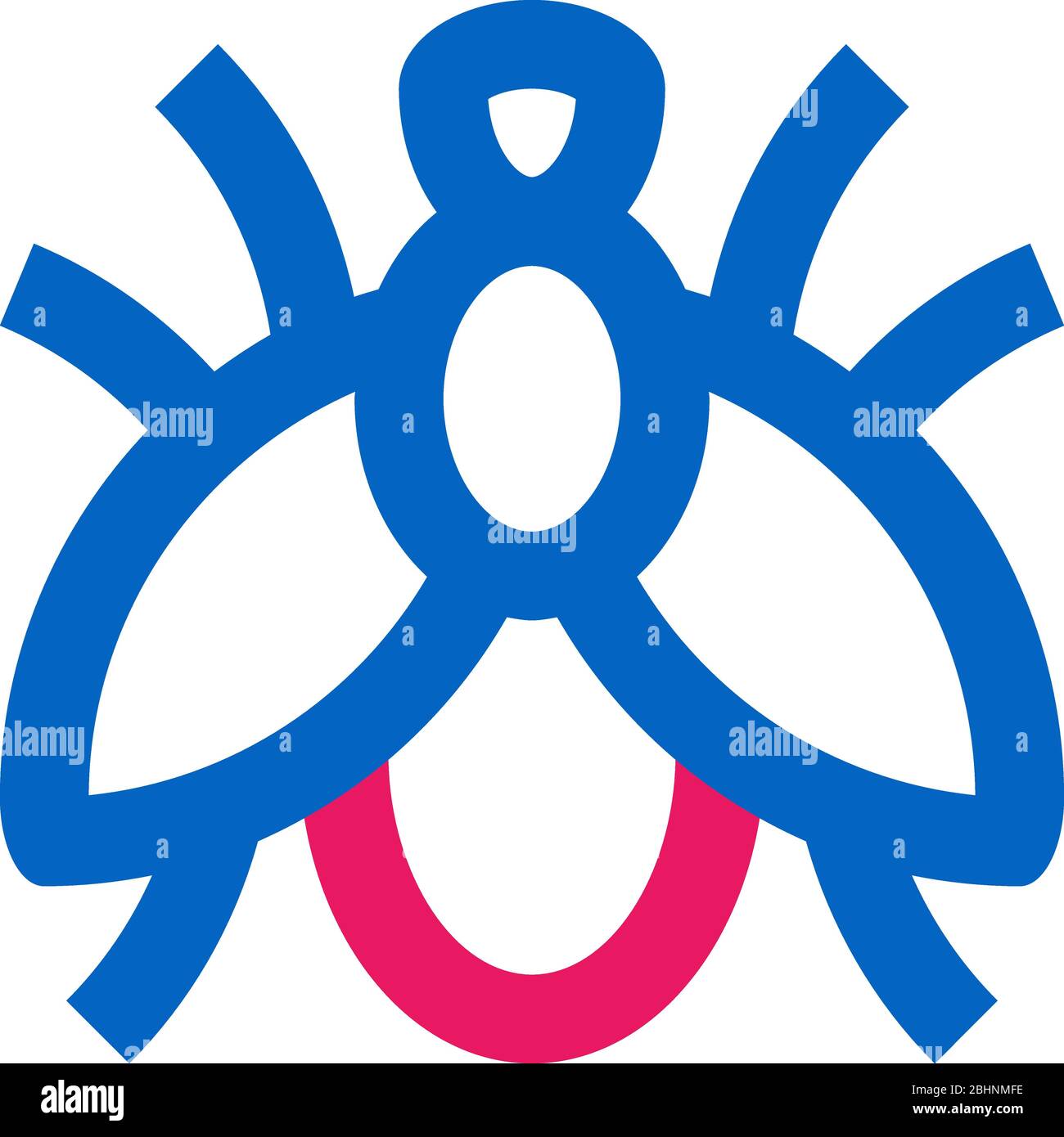 House fly vector icon Stock Vector Image & Art - Alamy