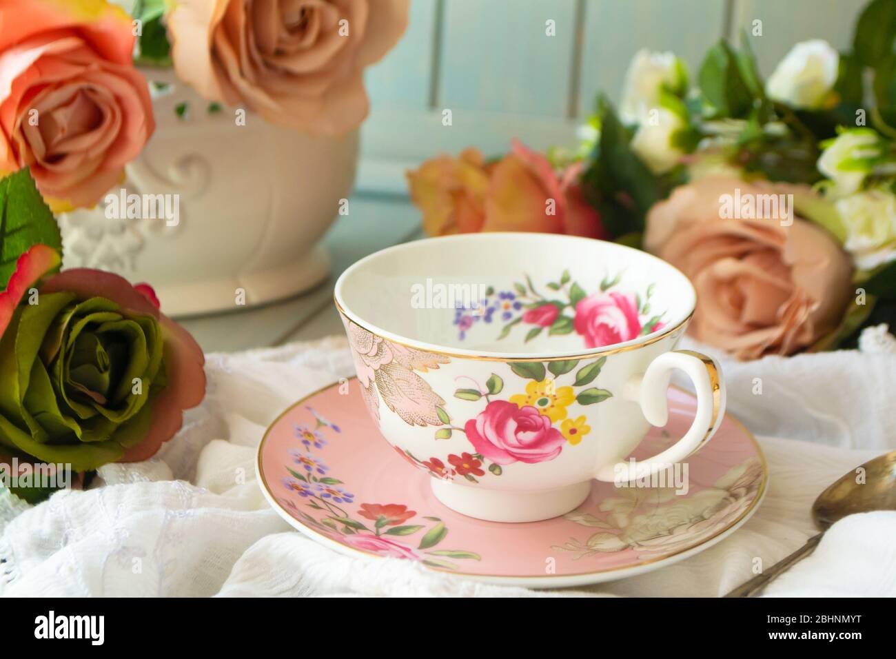 Vintage Tea Cups Photography