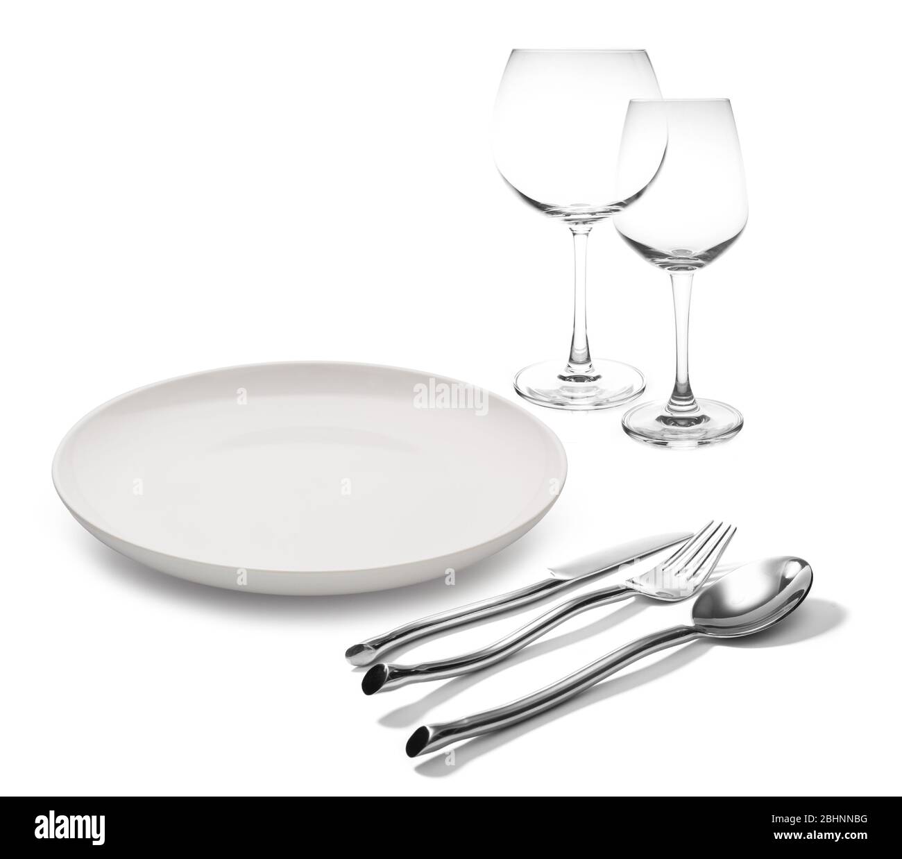 Isolated fork flowers Cut Out Stock Images & Pictures - Alamy