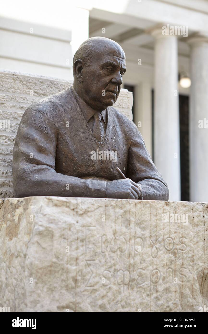 George Seferis (Greek Γιώργος Σεφέρης), pen name of Georgios Seferiades ...