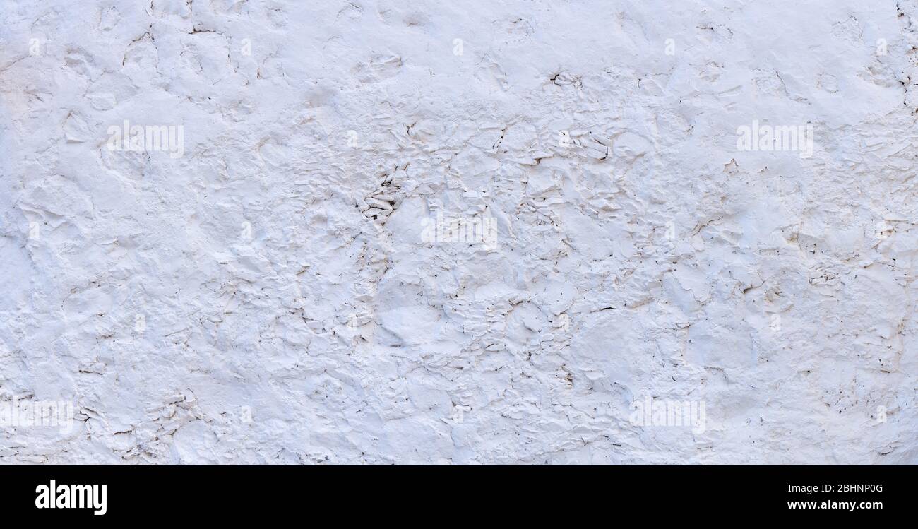 White rough wall texture hi-res stock photography and images - Alamy
