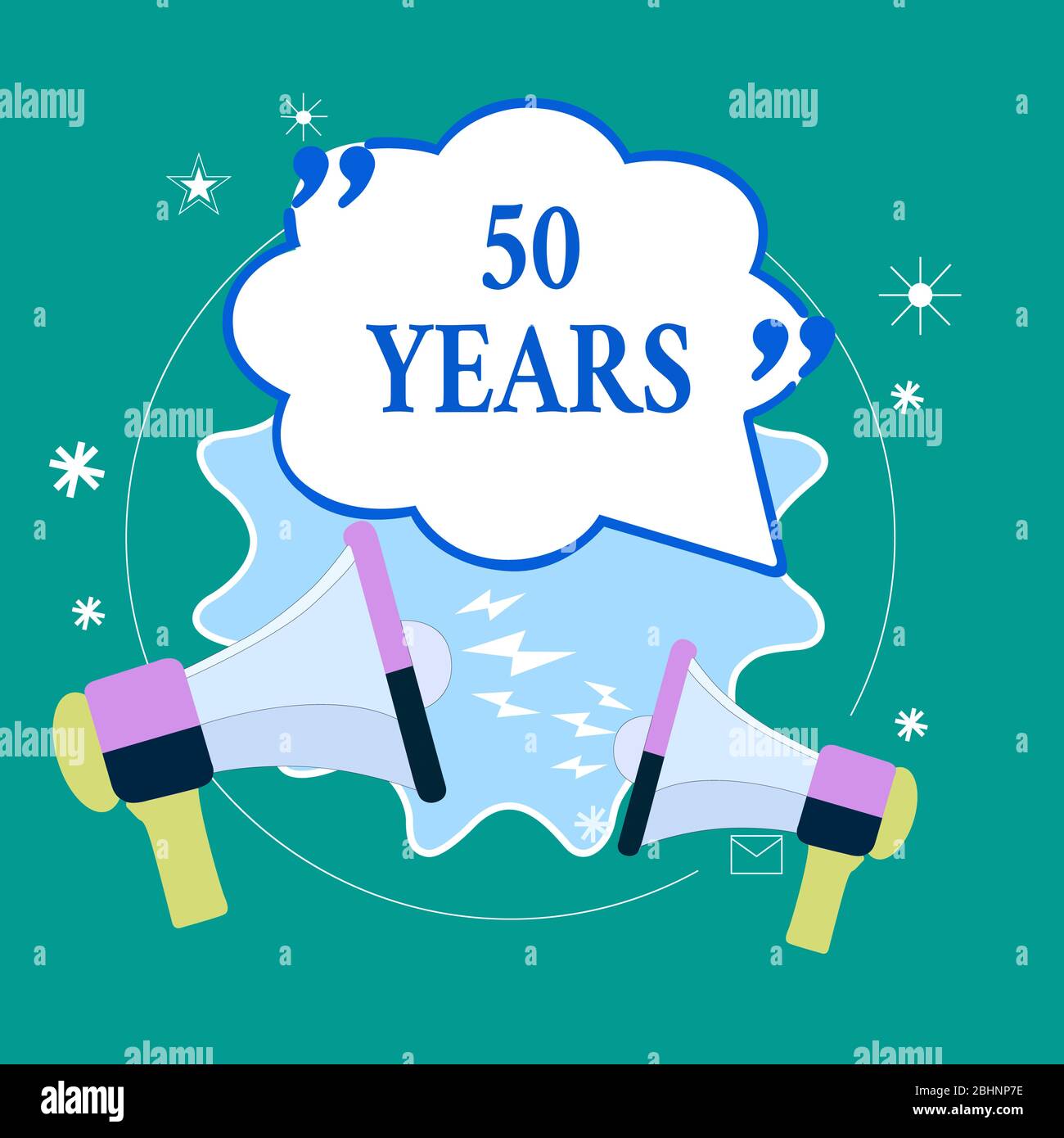 Text sign showing 50 Years. Business photo showcasing Honoring Ruby ...