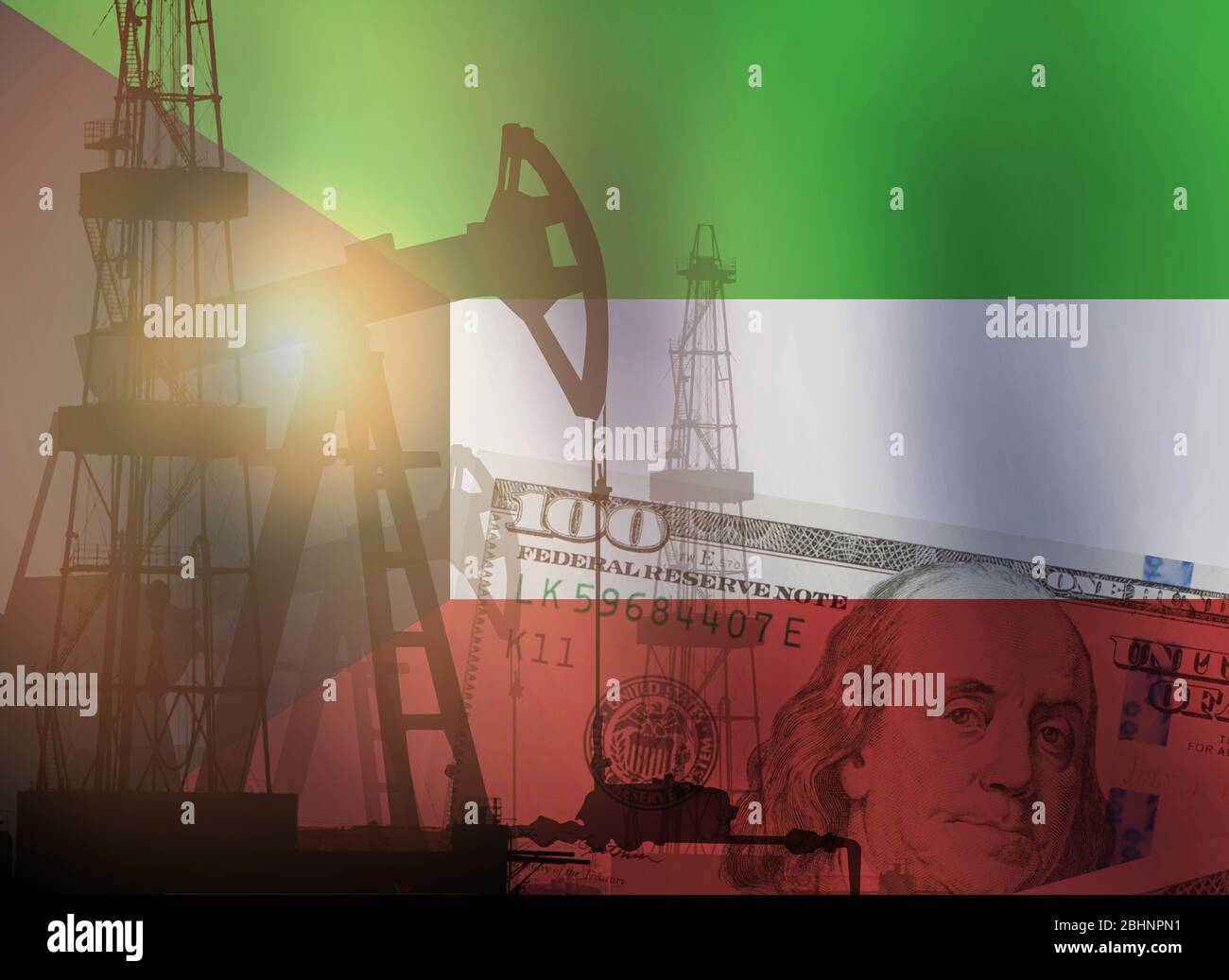 Kuwait petroleum pump hi-res stock photography and images - Alamy