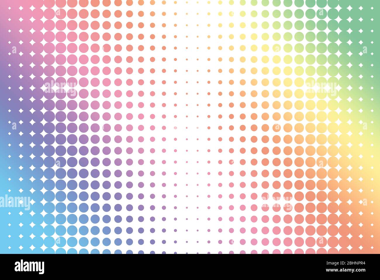 Futuristic abstract background for design. Spectrum color circles with ...