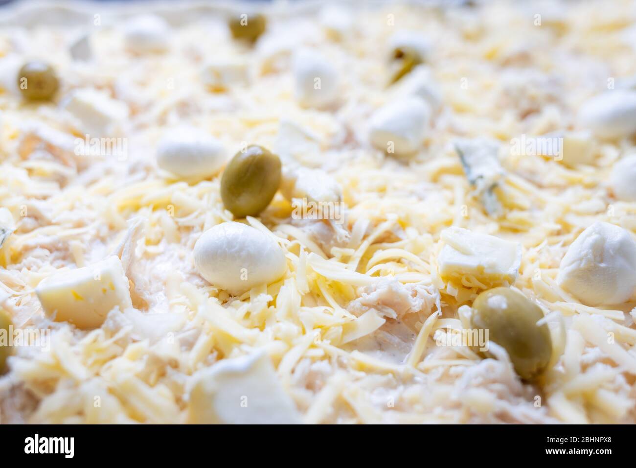 Quattro formaggi cheese pizza hi-res stock photography and images - Alamy