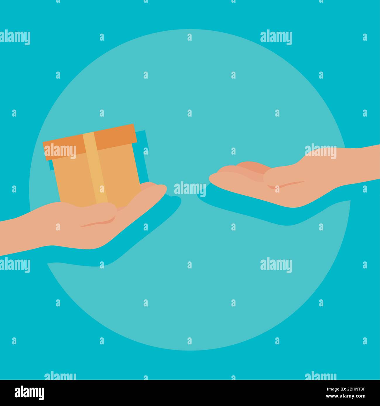 Giving lift Stock Vector Images - Alamy
