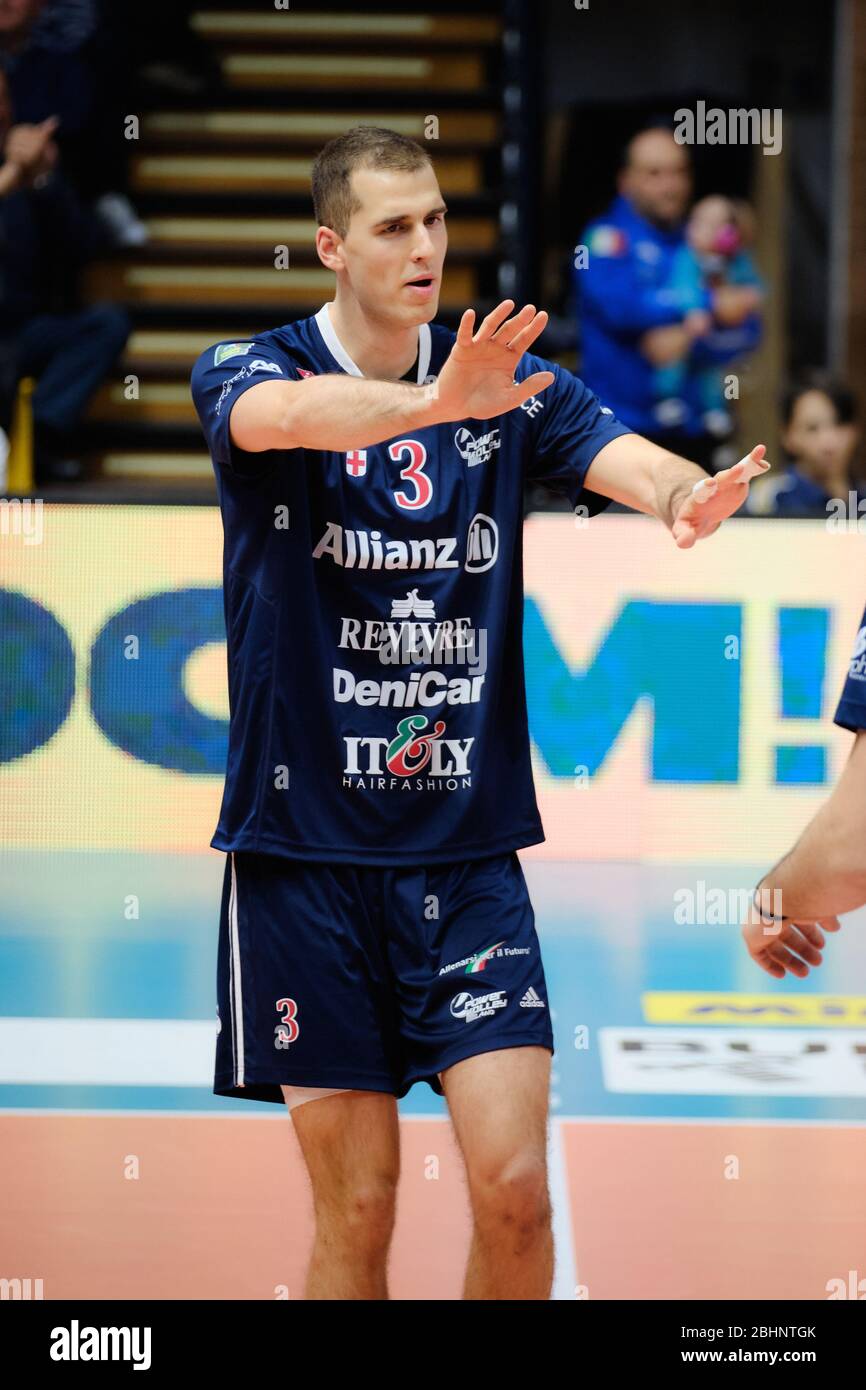luka basic (03) (allianz milano) during Italian Volleyball Superlega ...
