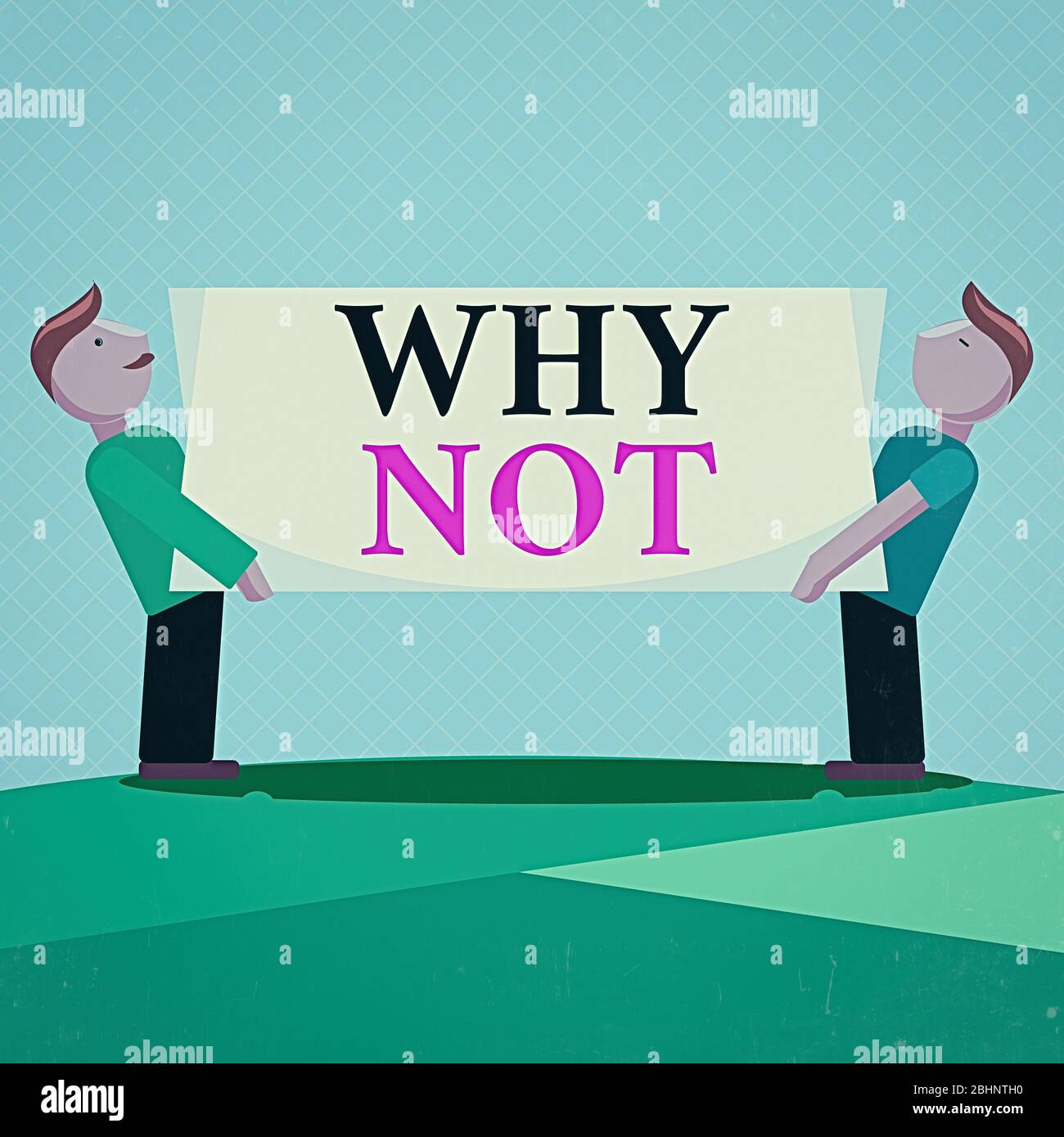 Word writing text Why Not. Business photo showcasing used to make a ...