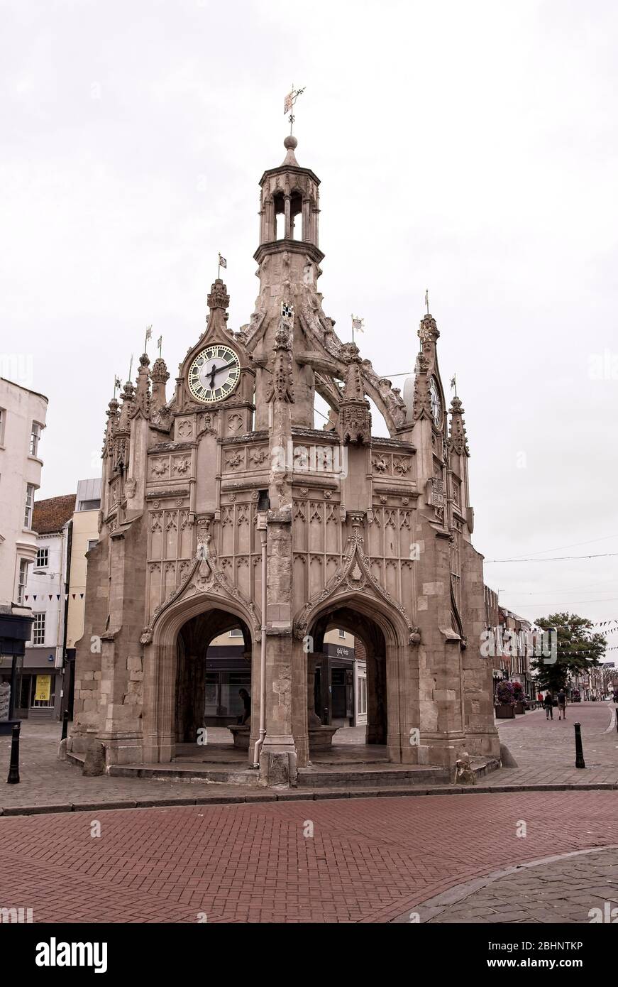 Chichester Cross, a market cross dating from the 15th century in the ...