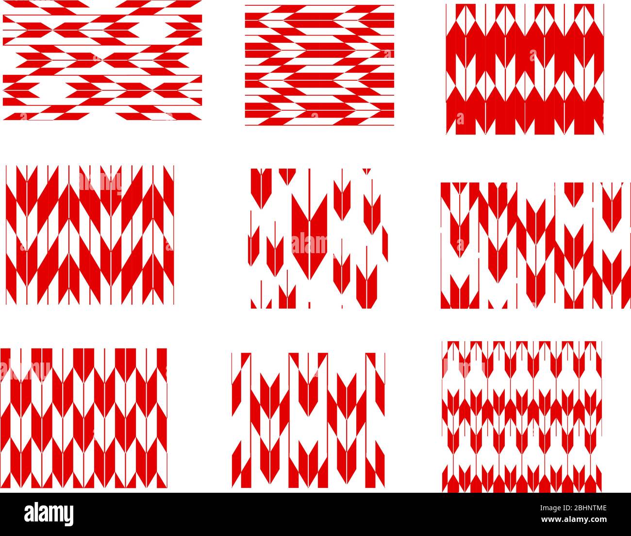 This is a illustration of Seamless Japanese pattern representing arrows ...